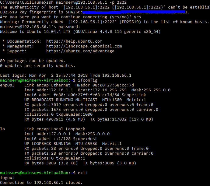 Serveur SSH no matching key Windows 10 - Unable to negotiate with ::1 port 22: no matching key ...